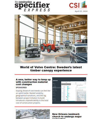 Test Ads - Construction Specifier