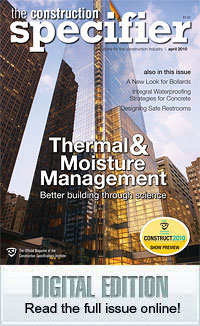 The Construction Specifier - Digital Edition