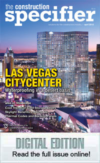 The Construction Specifier - Digital Edition