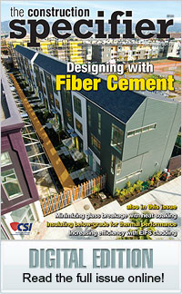 The Construction Specifier - December Issue is Now Available Online