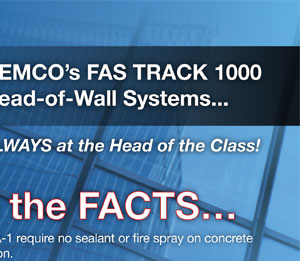 The TRUTH about CEMCO's FAS Track 1000 Head-of-Wall Systems