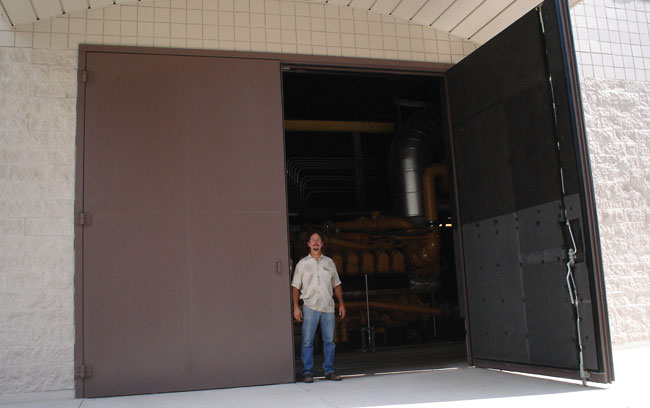 Oversized doors to solve oversized challenges