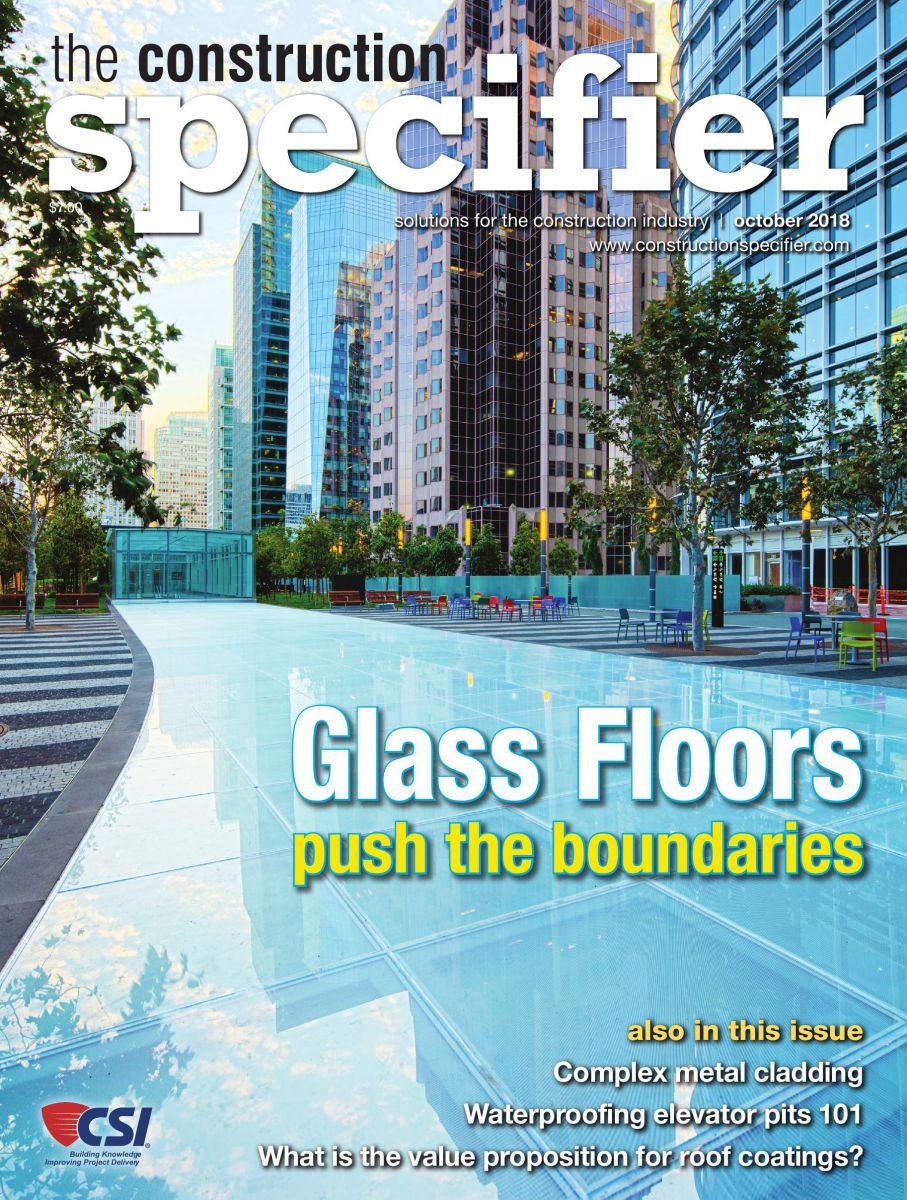 The Construction Specifier - October 2018