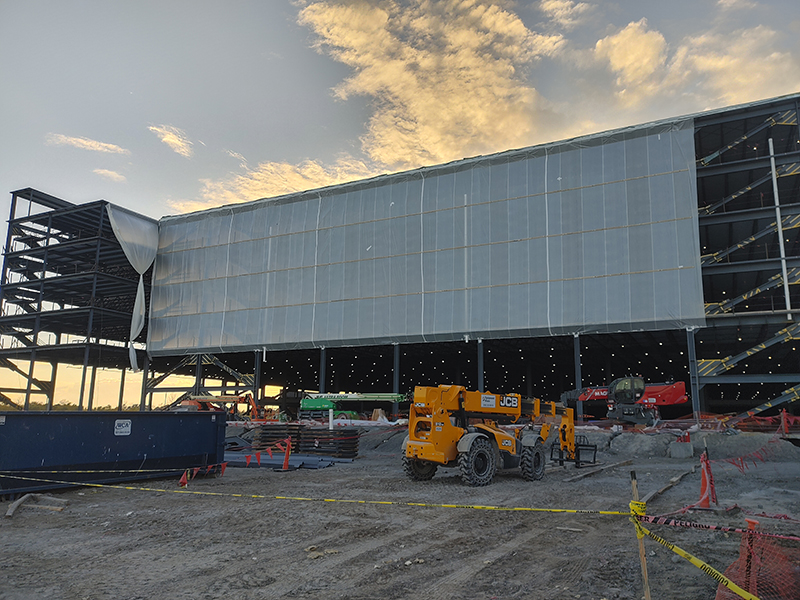 Temporary Exterior Walls - Wall Design Ideas