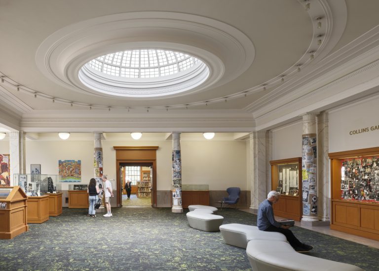 Iconic library gets a major makeover - Construction Specifier